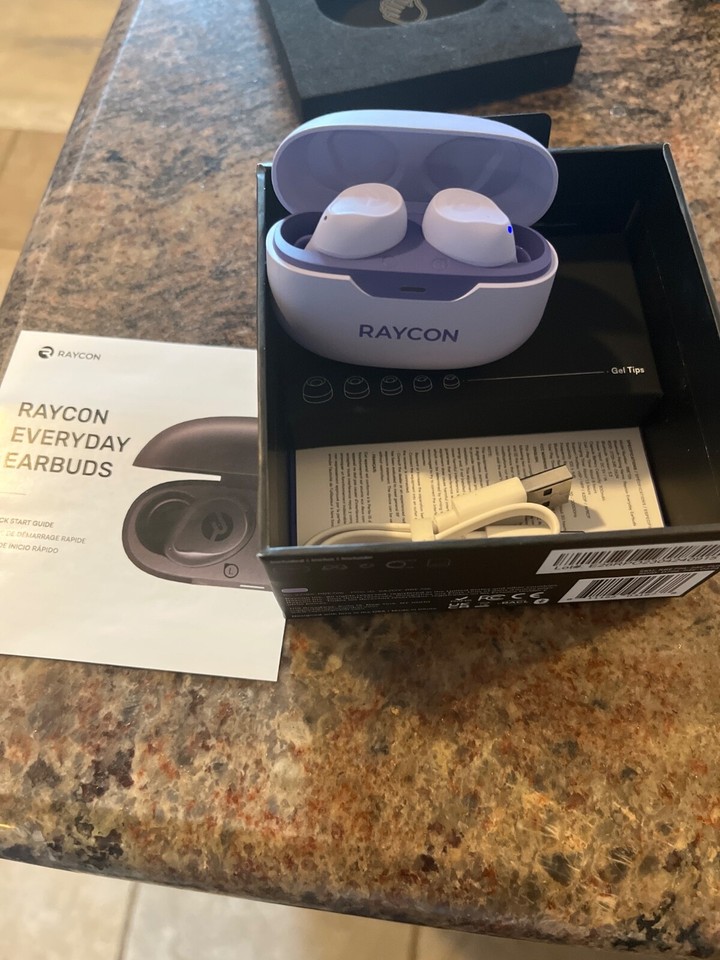 Raycon Everyday Earbuds Bluetooth True Wireless Blush Violet | eBay