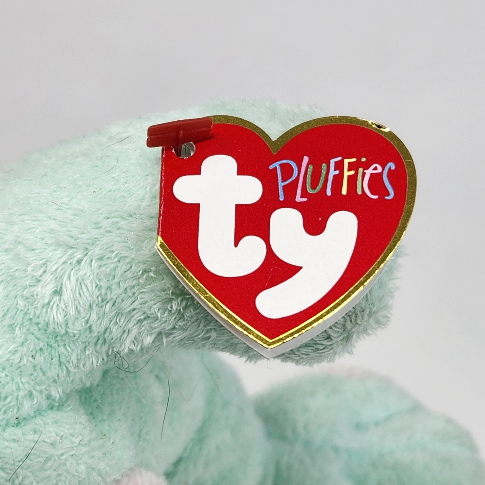 2002 TY GRINS GREEN + PINK FROG PLUFFIES STUFFED ANIMAL PLUSH TOY NEW W TAG | eBay