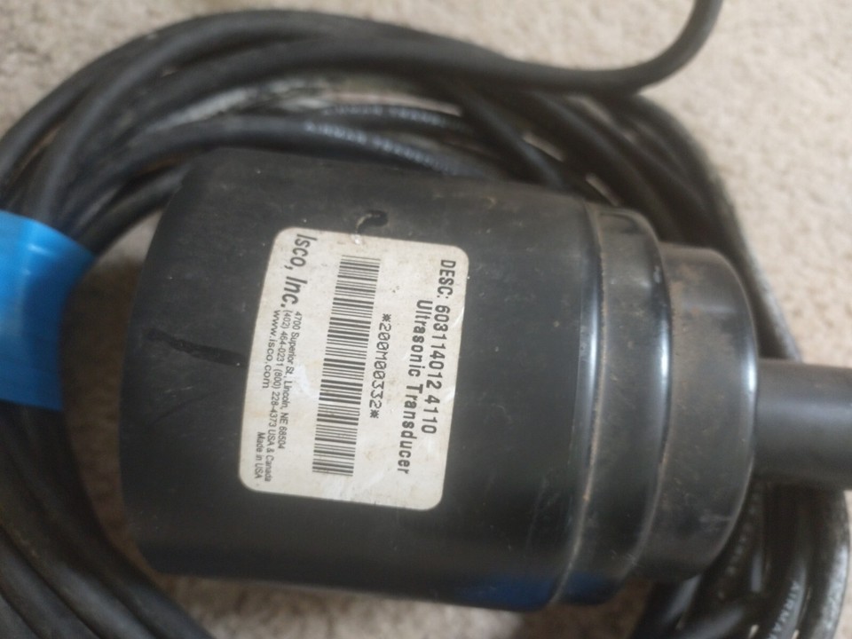 ISCO 4210 Ulttasonic Flow Meter , Isco Power Pack & Isco Ultrasinic ...