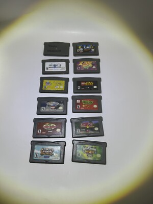 Lot Of 12 Gameboy Advance Game Lot Bundle 12 Games GBA Gameboy | eBay