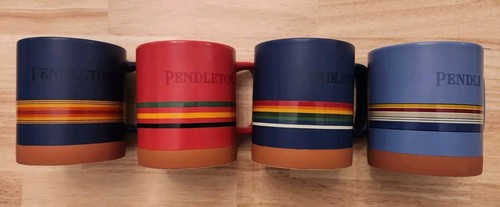 Set of 4 Pendleton NATIONAL PARKS Mugs 18oz Collectible Stoneware | eBay