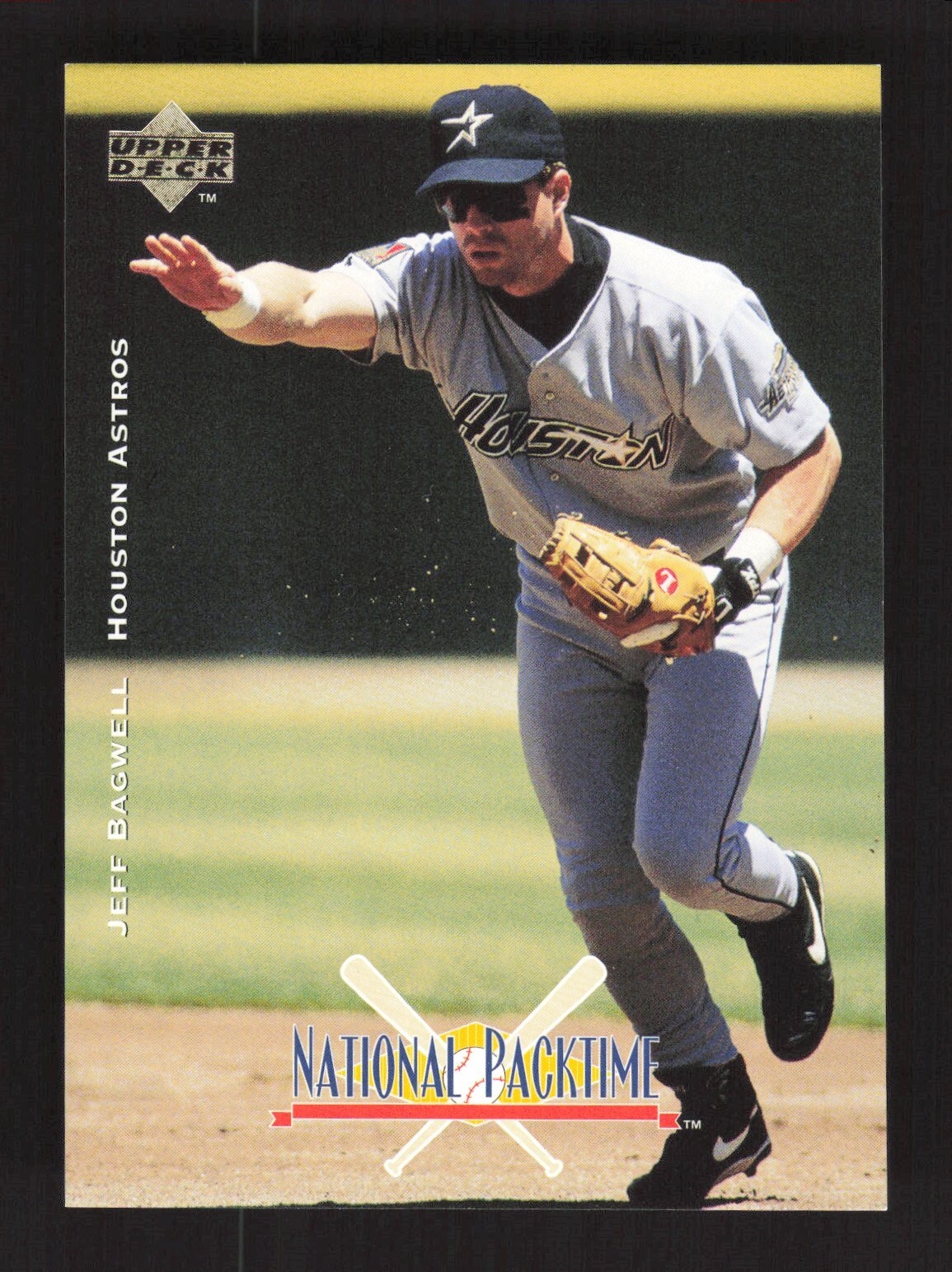 1995 Upper Deck National Packtime Jeff Bagwell #18 Houston Astros | eBay