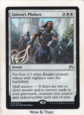 Magic: MTG: Origins: Foil: Gideon's Phalanx | eBay