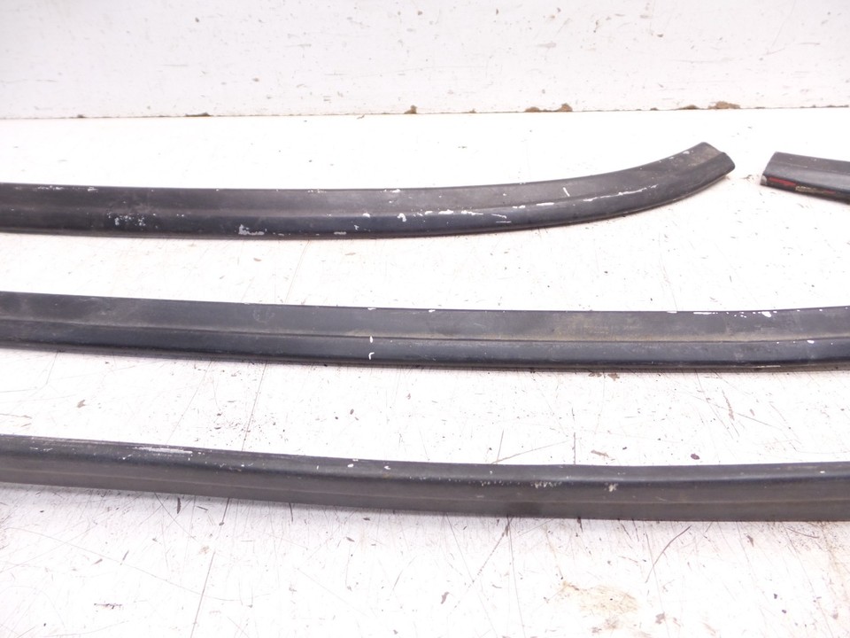 75-81 z28 Camaro Trans Am Rear Back Window Trim Molding Set Black ...