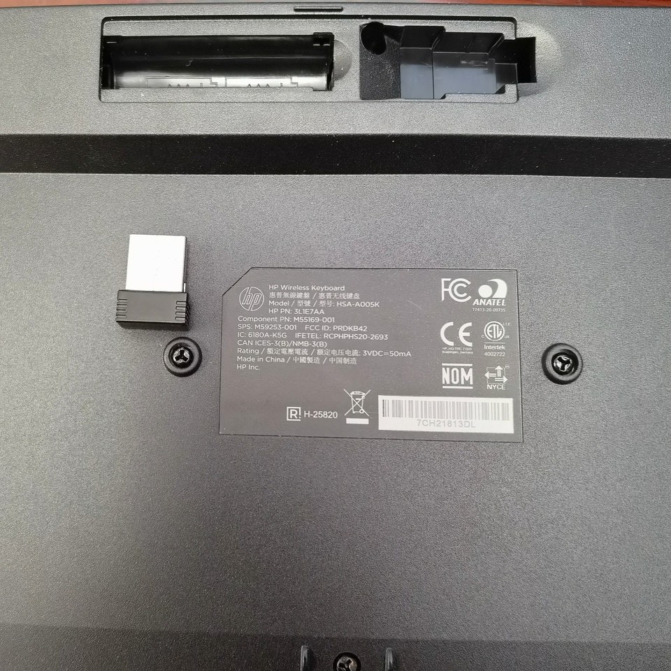 USB Receiver ONLY for HP Wireless keyboard HSA-A005K | eBay
