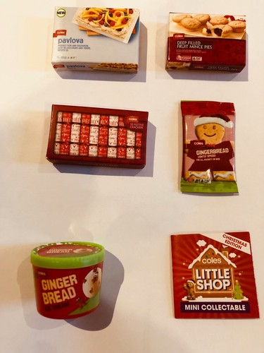 Coles Little Shop Mini Collectable Christmas Edition | eBay Australia
