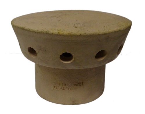 Clay Chimney Spigot Cowl Rain Cap Fluevent Pepper Pot Clay Chimney Vent ...