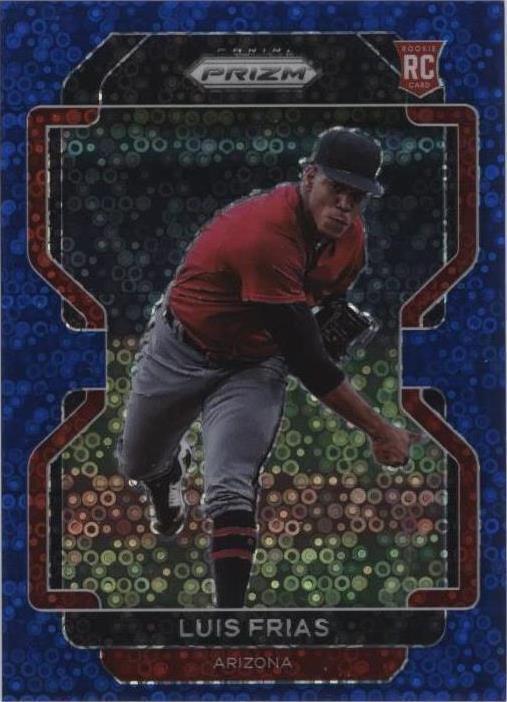 2022 Panini Prizm - Tier III Luis Frias #261 Blue Donut Circle Prizm /199 (RC) for sale online ...