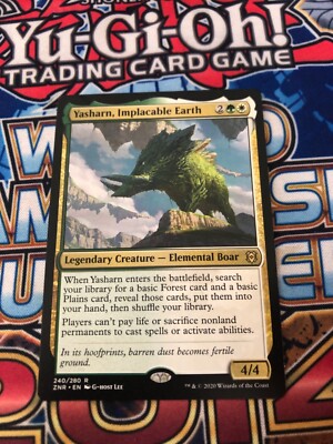 Yasharn, implacable earth carte anglaise neuve 240/280 2020 | eBay