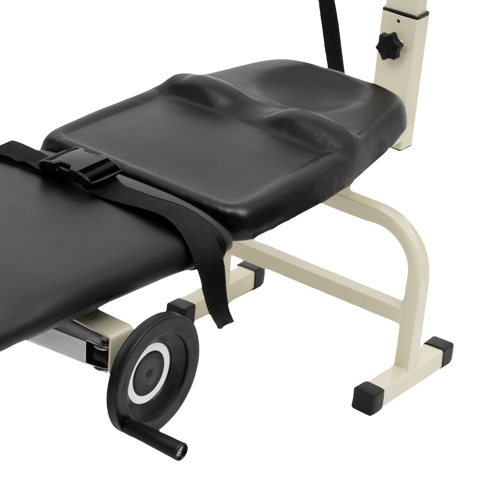 Lumbar Stretch Tool Traction Bed Therapy Massage Table for Cervical ...