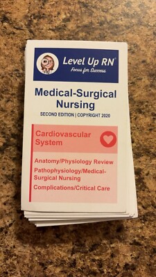 Level Up RN Respiratory Nursing Flashcards | eBay