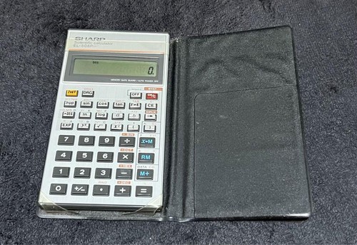 Sharp Scientific Calculator El-506P Rare Showa Retro Working Item | eBay