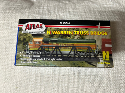 N Scale Atlas Warren Truss Bridge #2546 | eBay