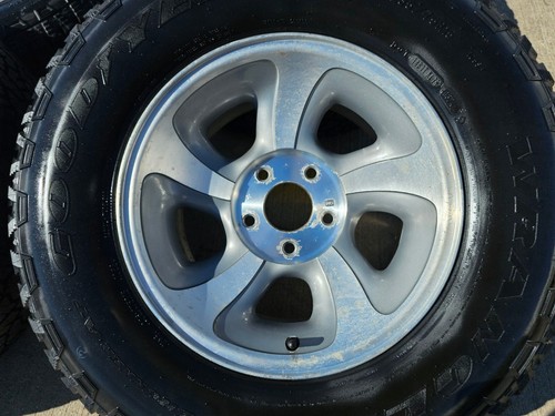15" Chevy S10 Blazer Chevy wheels rims 5063 GMC NEW tires 5x120 5x4.75 ...