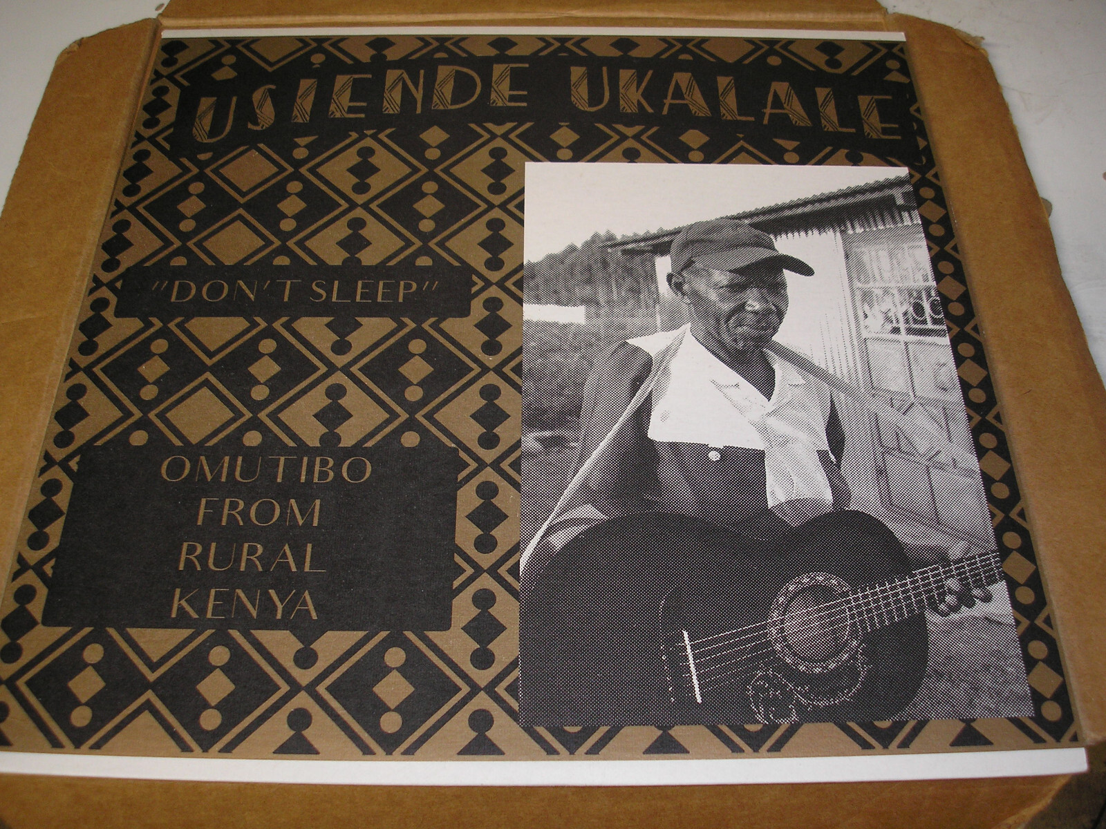 v/a - Usiende Ukalale Don't Sleep: Omutibo From Rural Kenya LP new ...