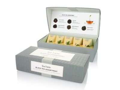 Tea Forte Box 10 Pyramids Black Tea Assortment | eBay UK