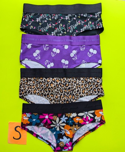 Victoria's Secret PINK Size S Cotton Low Bikini Panty Bundle Set - Lot ...