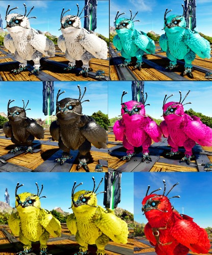 🦖ARK Survival Ascended Snow Owl Solid Colors PVE PS5/XBOX/PC | eBay