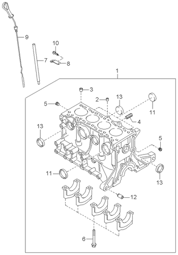 GENUINE BRAND NEW KIA MENTOR 1999-2004 STAY-OIL LEVEL GAUGE | eBay