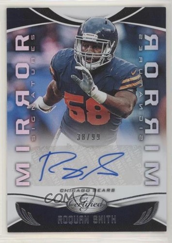 2019 Certified Signatures Mirror /99 Roquan Smith #MI-RQ Auto | eBay