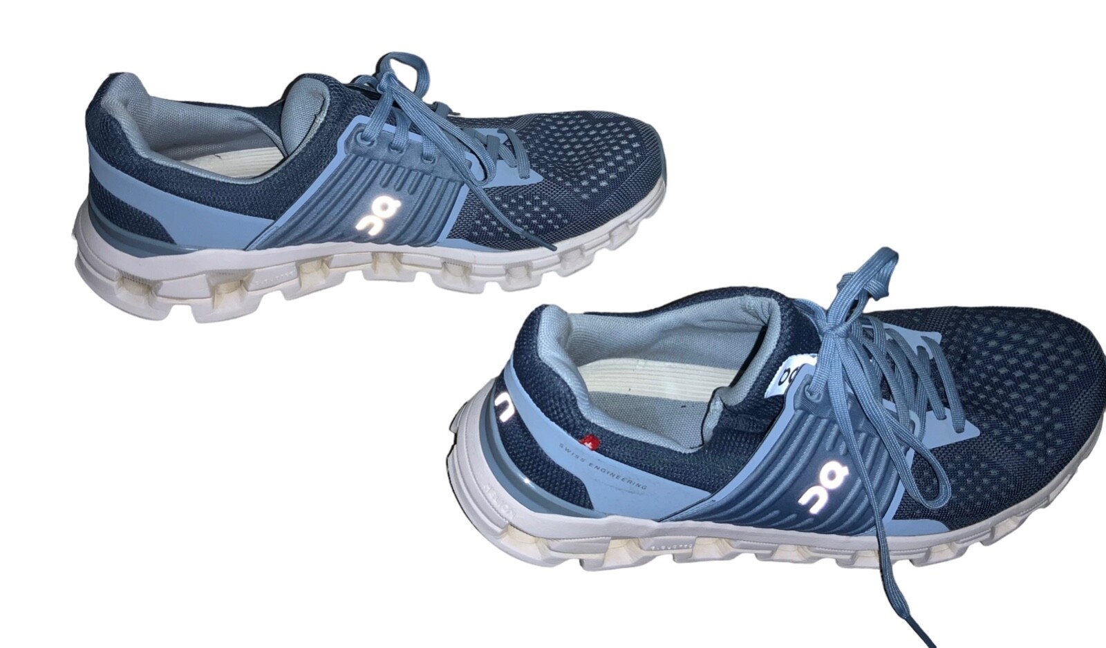 Women's On Cloud Blue Cloud Tec Helion Running Sneake… - Gem