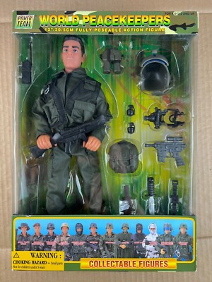 World Peacekeepers 12" Fully Poseable Action Figure Toy Soldier with ...