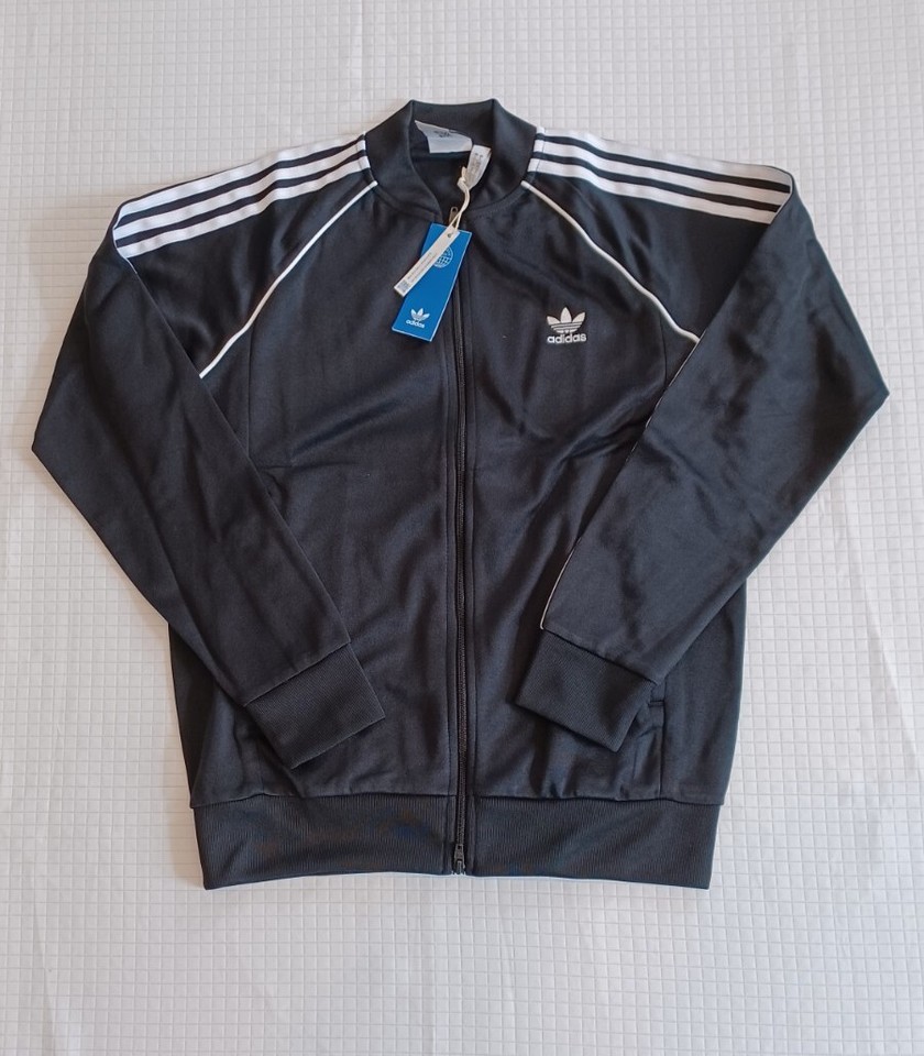 New Men’s Adidas Originals Primeblue Superstar Tracksuit~Black/White ...