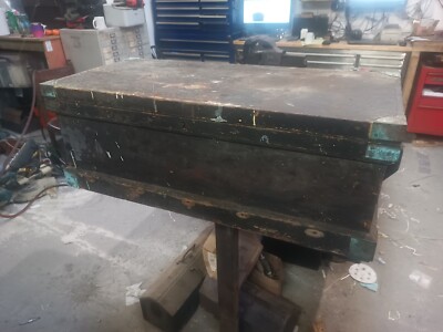 Antique English Joiners Chest. Wooden Tool Box, Blanket Box, Trunk ...