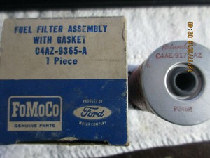 NOS FORD GALAXIE 390GT 427 FUEL FILTER FOMOCO 1962/63/64 rotunda | eBay