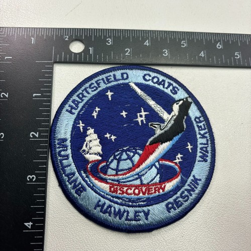 Space Shuttle DISCOVERY Mission STS-41D Astronaut NASA Patch 41MN | eBay
