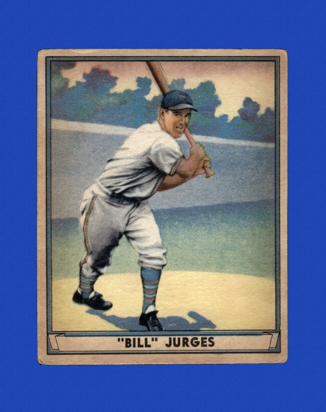 1941 Play Ball Set-Break # 59 Billy Jurges VG-VGEX *GMCARDS* | eBay