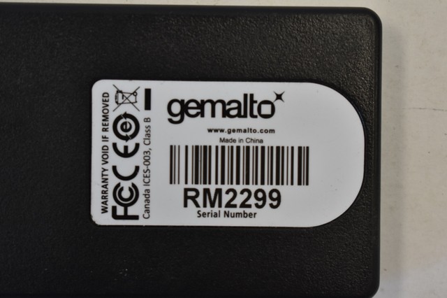 Gemalto SafeNet 3300 Security Hardware Token Unit Only Black ...