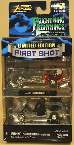 JOHNNY LIGHTNING ~ FIRST SHOT ~ UNDERTAKER ~ 1/64 LIMITED ED. 1 of 5000 ...
