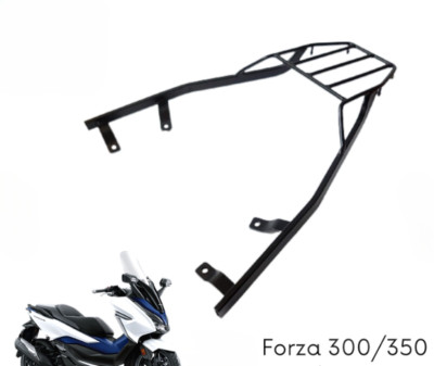 Rear Rack Black Luggage Carry For 2018-2023 Honda Forza 300 Forza 350 ...