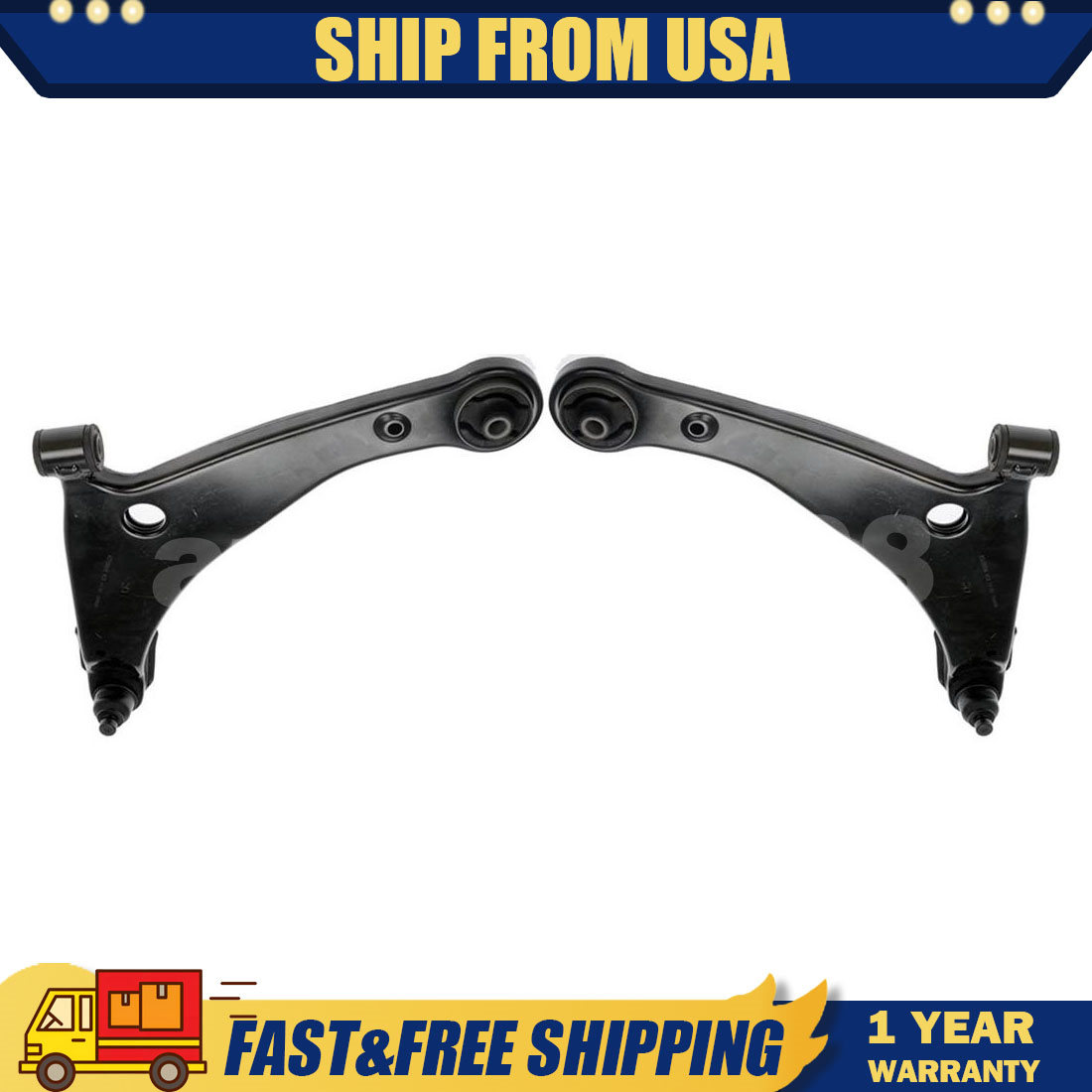 2X Dorman Front Lower Control Arm Ball Joint For Mitsubishi Endeavor ...