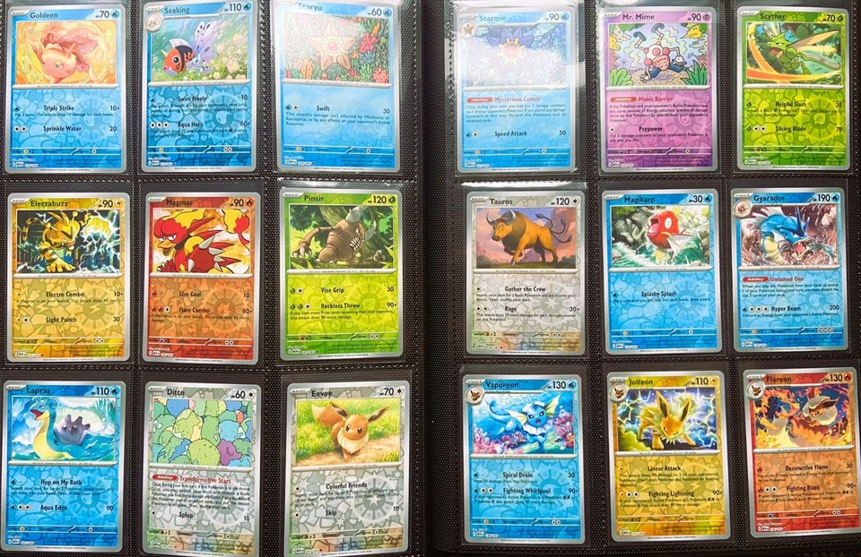 Pokémon 151 Complete Base Master Set 165/165 - All Reverses + Promos ...