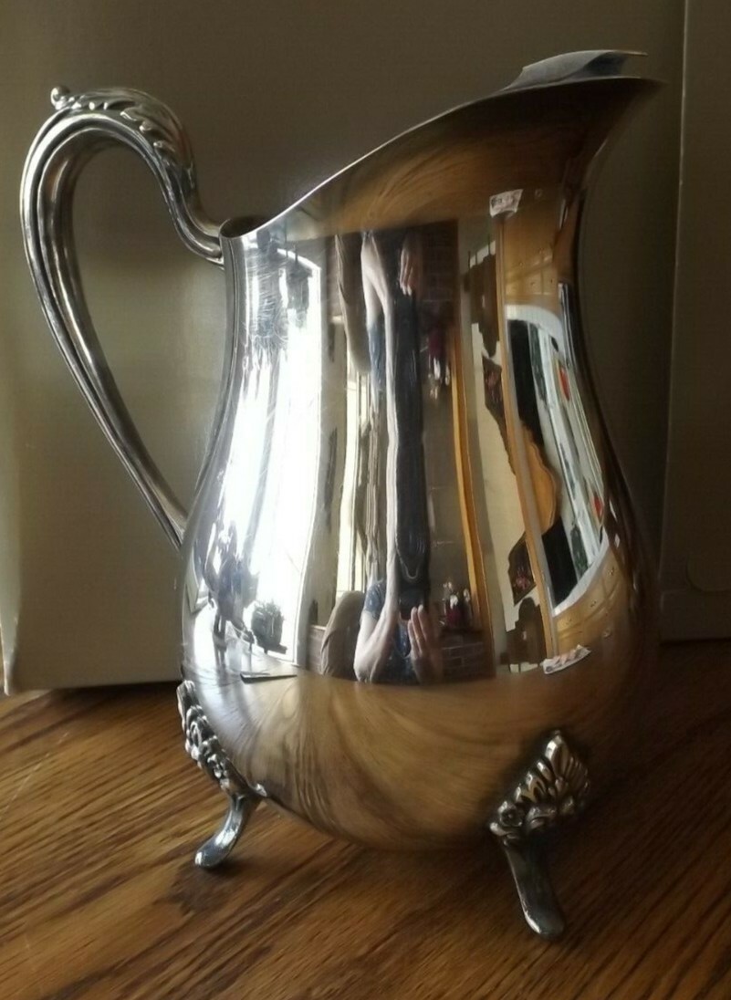 Suffolk Silversmith silver plated water pitcher | eBay