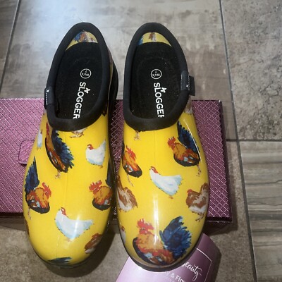 Principle Plastics, Sloggers, Size 7 Chicken Daffodil Yellow Garden ...