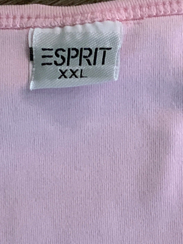 ESPRIT - T-Shirt, rosa - Gr. XL - mit Reißverschluß - NEUWERTIG | eBay.de