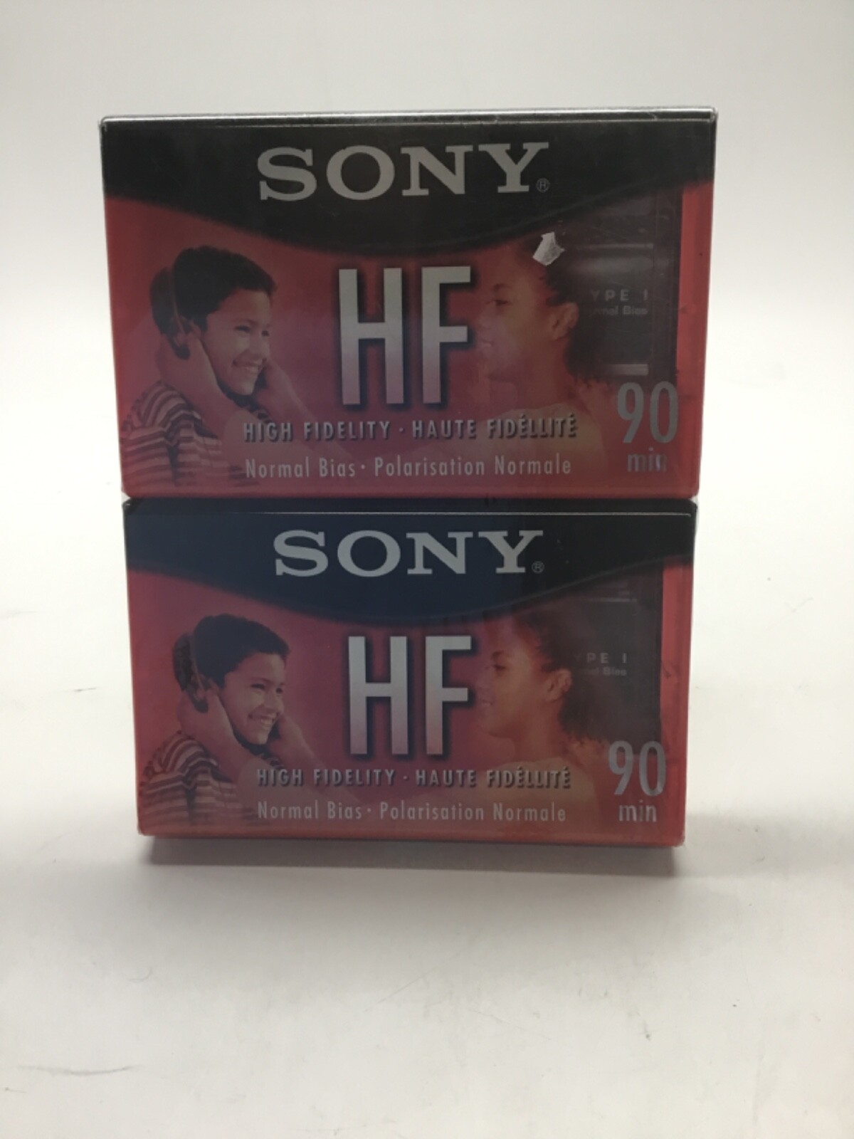 Sony HF C-90HFL 90 Min. Cassette Tape High Fidelity Normal Bias Sealed ...