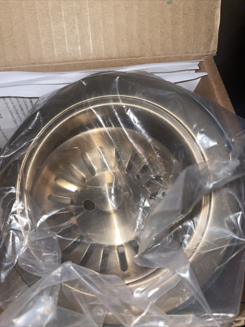 Brasstech 121/10 Large Basket Strainer Set Satin Bronze for sale online ...