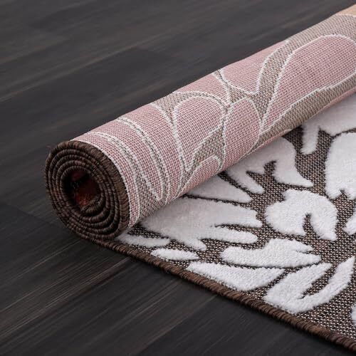 LuuL Home Floral Indoor Outdoor Rugs 5x7 Large Area Rug for Living Room ...