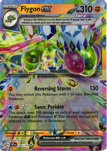 Flygon ex - 106/191 106/191 Near Mint SV08: Surging Sparks Double Rare ...