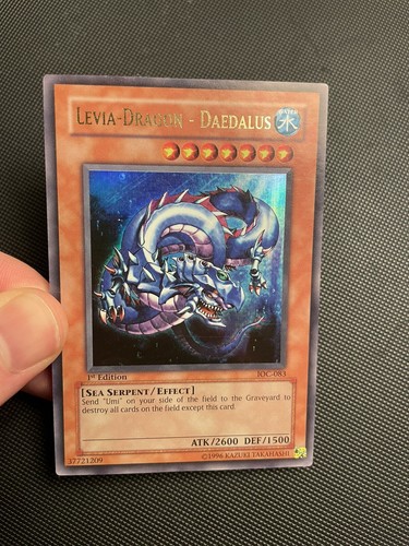 Yugioh! Levia Dragon Daedalus IOC-083 1st Edition Ultra Rare NA English ...