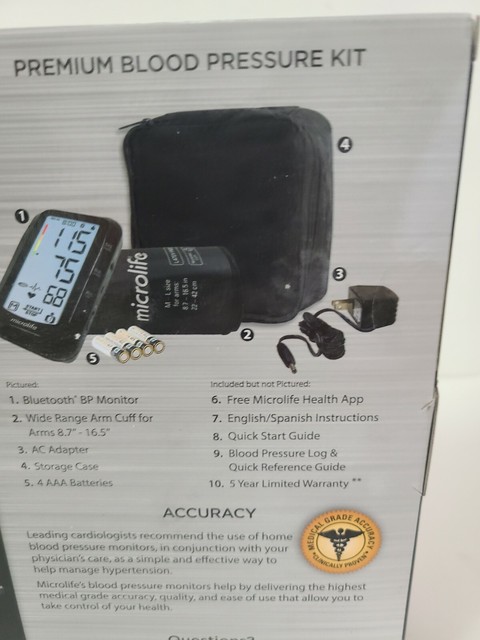 Microlife Corporation BP3GY1-2N Digital Blood Pressure Monitor for sale ...