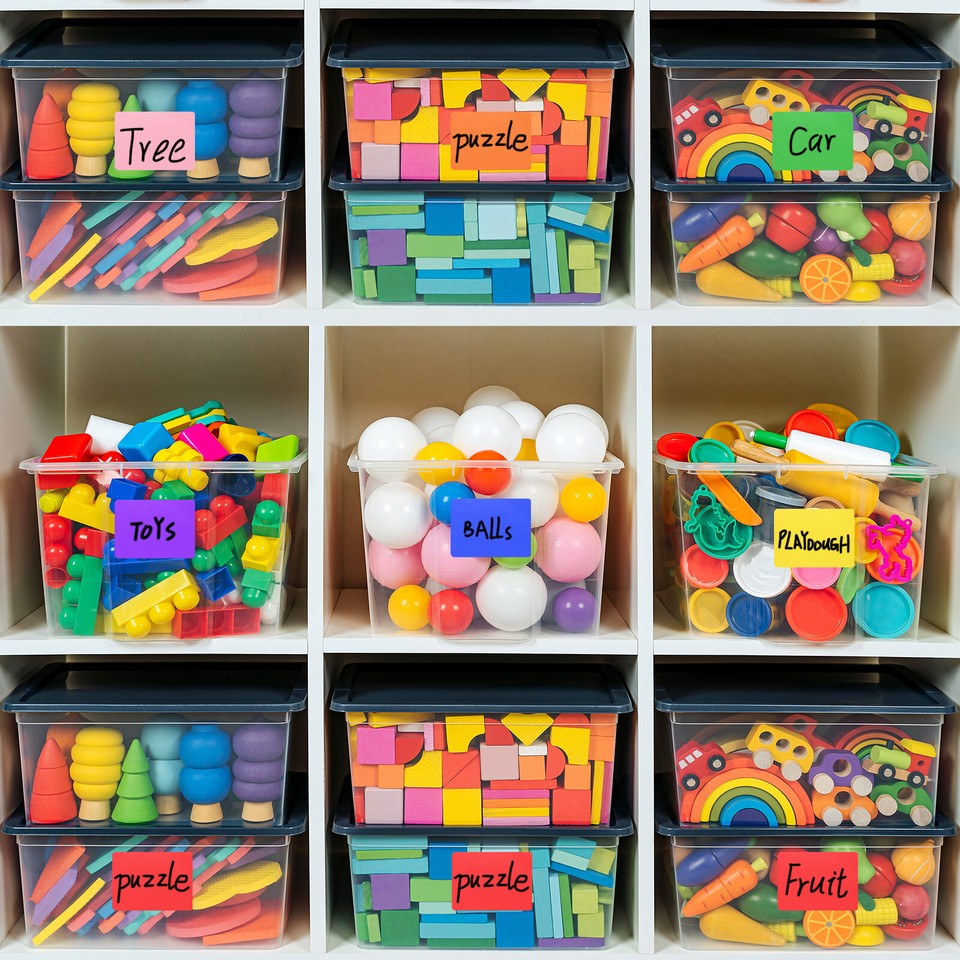 4x2.76inch Self Adhesive Rectangular Color Sticker Labels 500 Labels ...