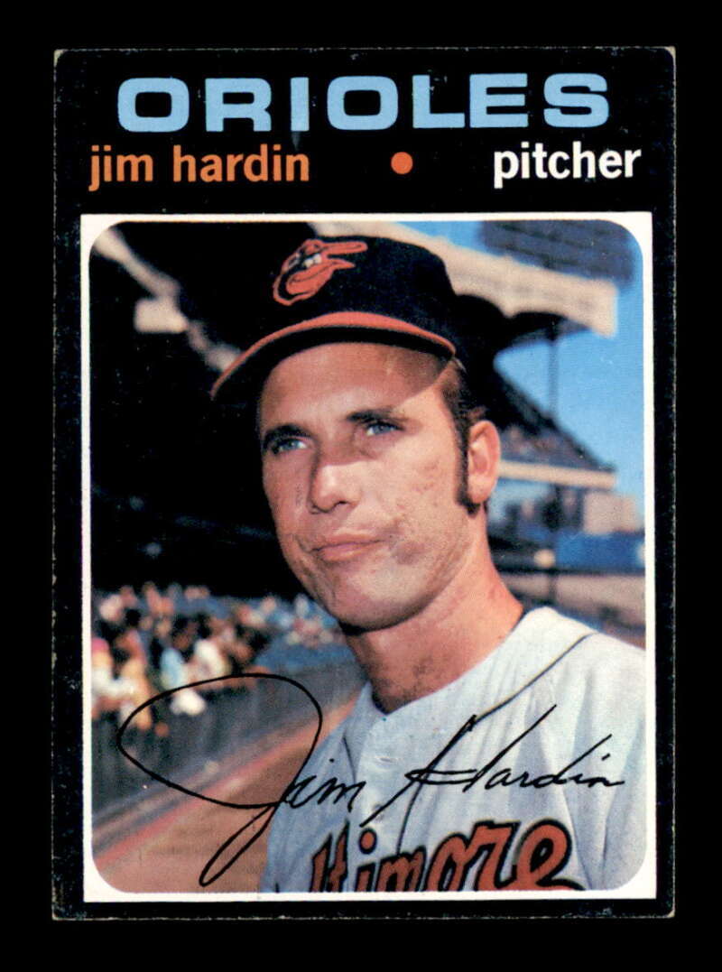 1971 Topps #491 Jim Hardin EX/EX+ X3135400 | eBay