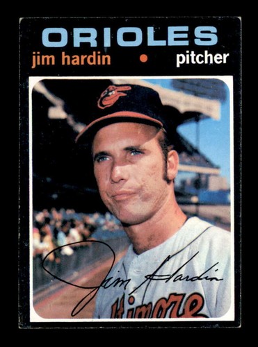 1971 Topps #491 Jim Hardin EX/EX+ X3135400 | eBay