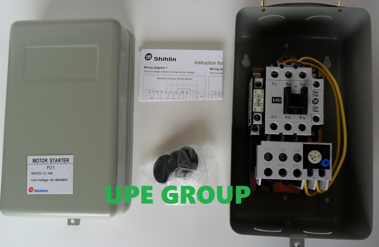 Magnetic starter 10 hp 3 PHASE 460v for air compressor electric motor ...