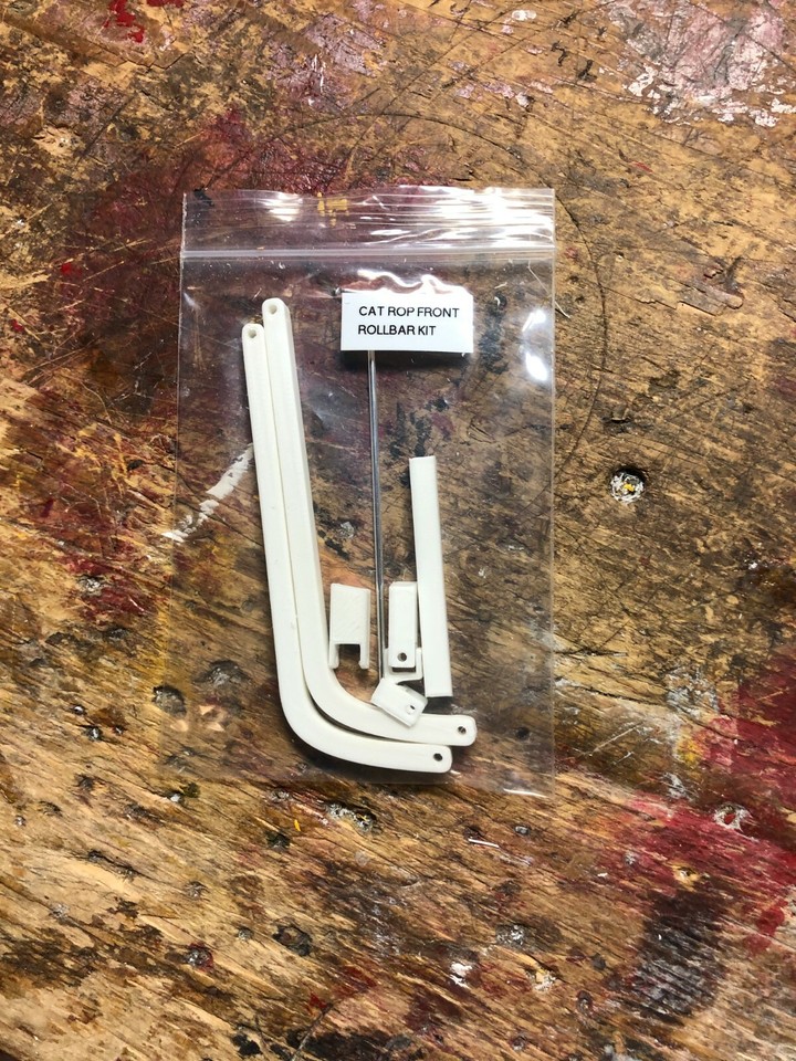 ROPS FRONT ROLL BAR FOR AMT 1/25 SCALE BULLDOZER MODEL | eBay